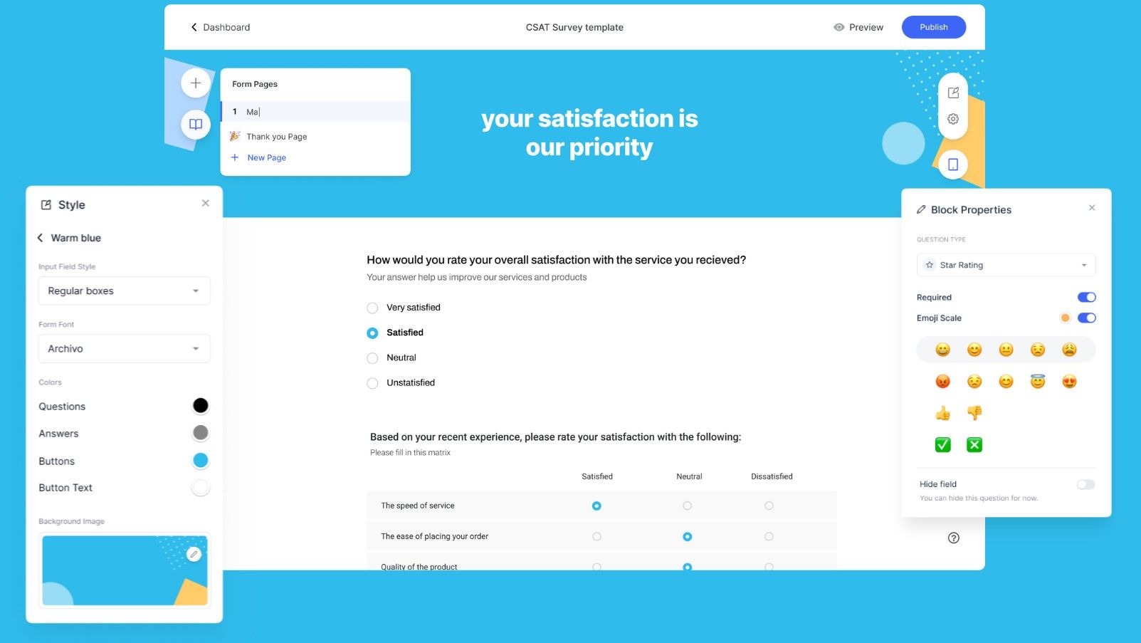 Formsly - Build responsive forms and surveys