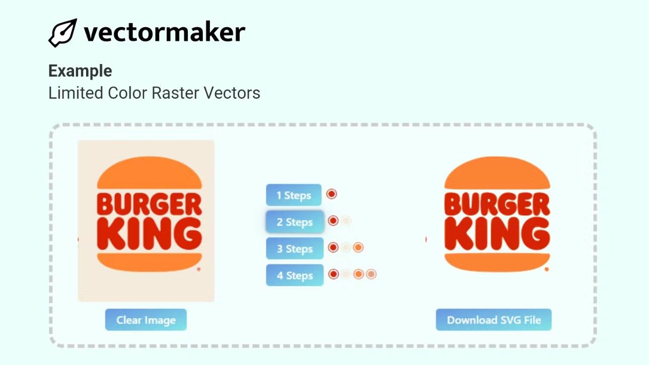 Vectormaker - Open-source PNG to SVG convertor