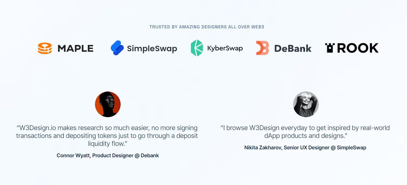 W3Design - A Web3 Design Pattern Library