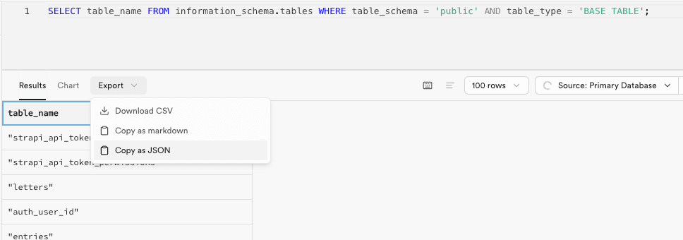 Activate RLS on all Supabase Tables in one SQL command