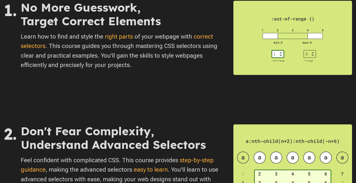 CSS Selectors Course