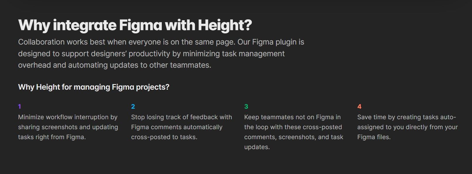 Height + Figma - A Figma plugin for faster collaboration