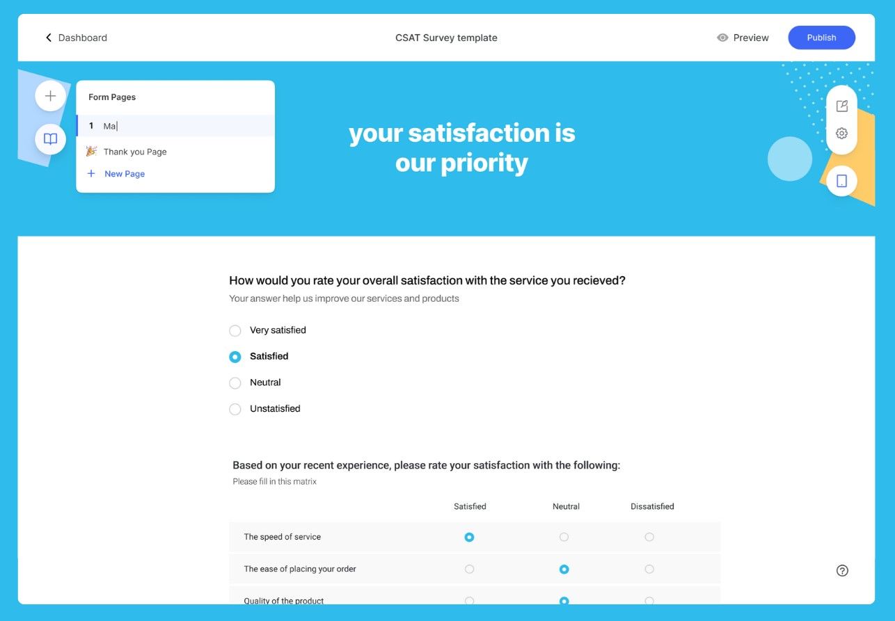 Formsly - Build responsive forms and surveys
