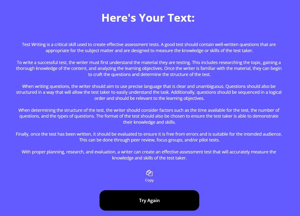 TypeDroid - AI-powered copywriting