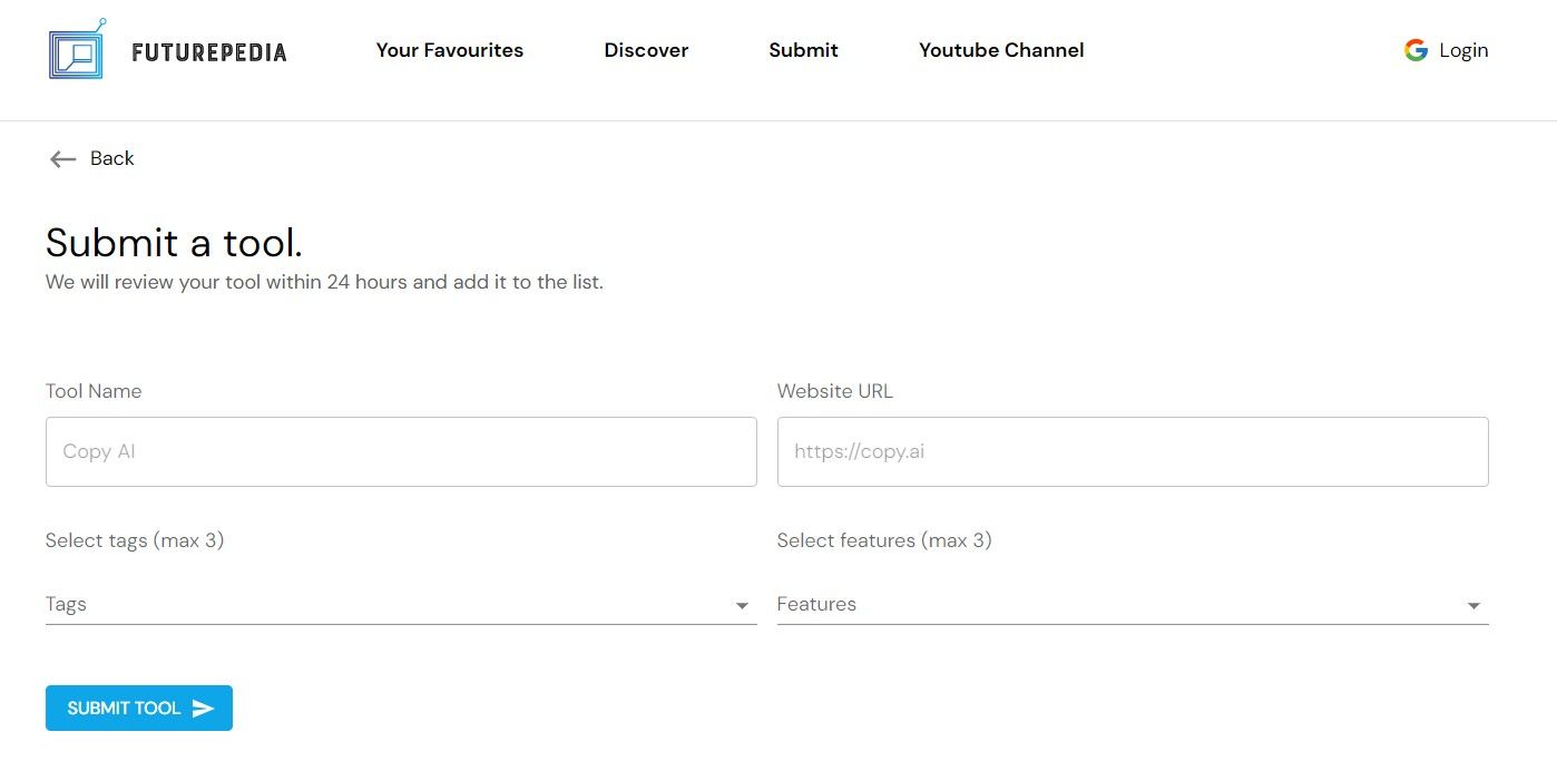 Futurepedia - Updated & curated catalog of AI tools with verified quality