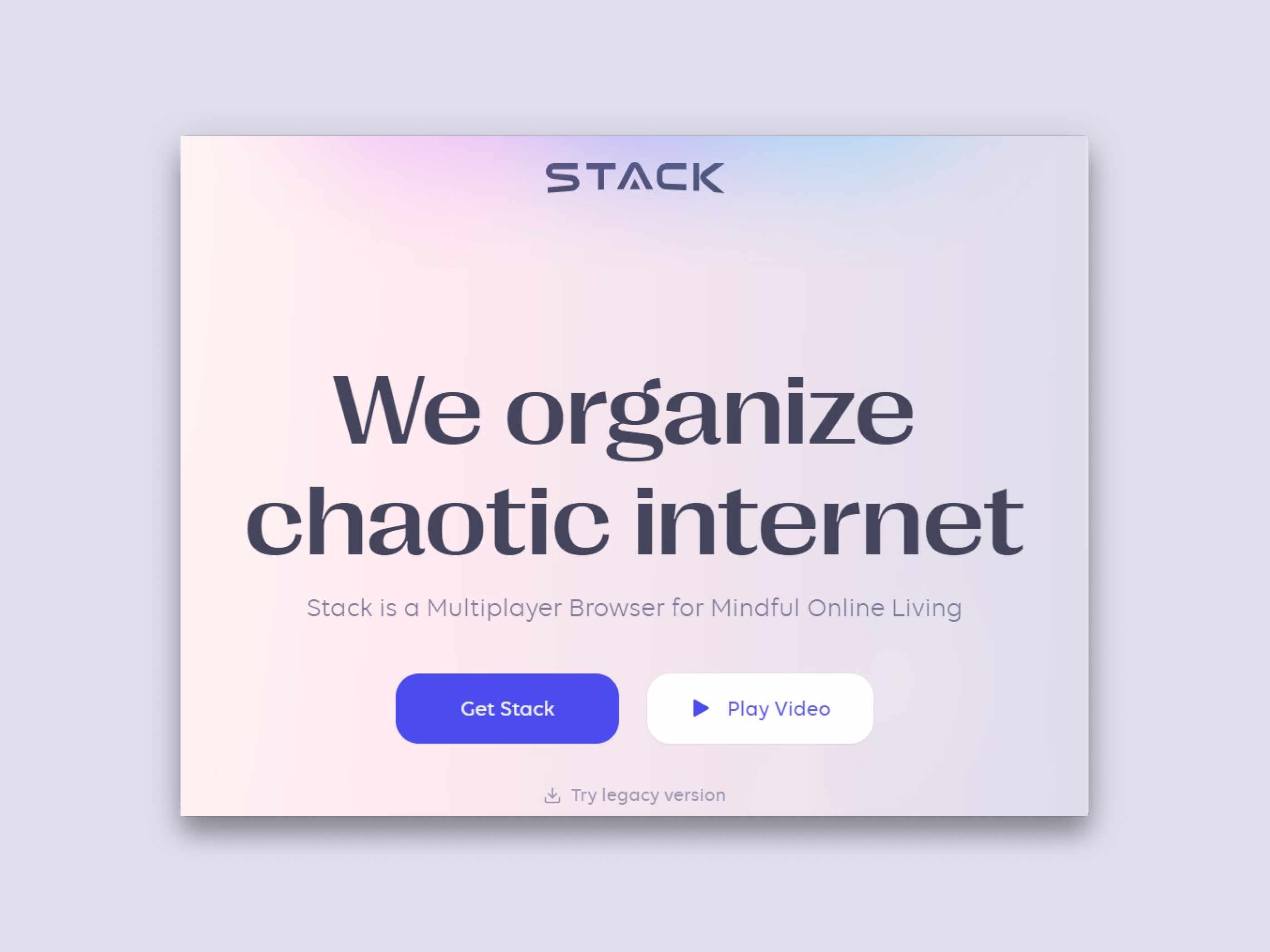 Stack NEXT - Spatial, multiplayer browser