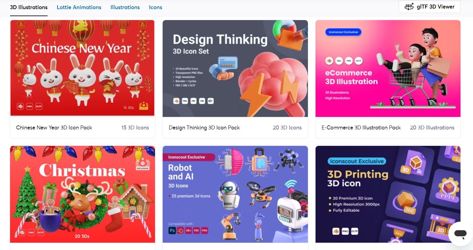 3D illustrations - Over 141,000 customizable illustration assets