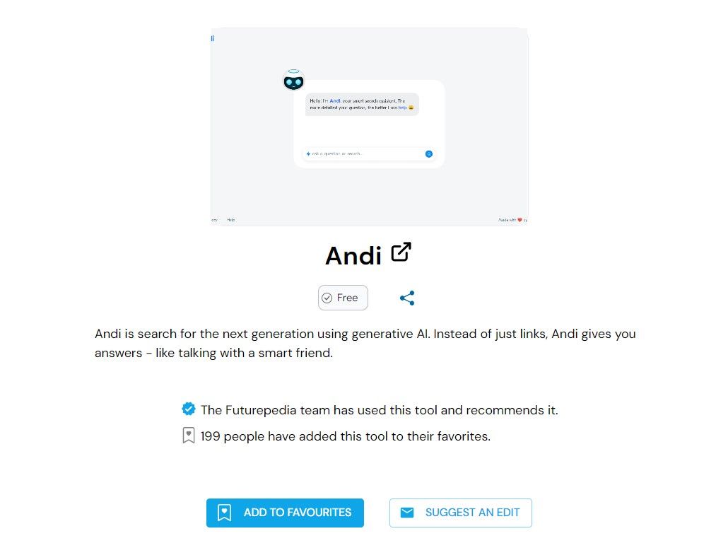 Futurepedia - Updated & curated catalog of AI tools with verified quality