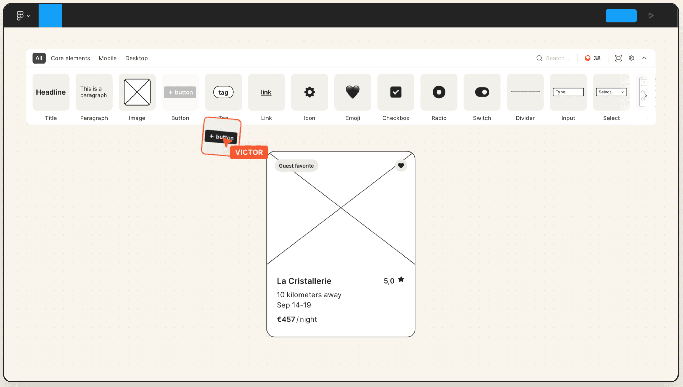 Blocks: Wireframing tool, right in Figma | Prototypr Toolbox
