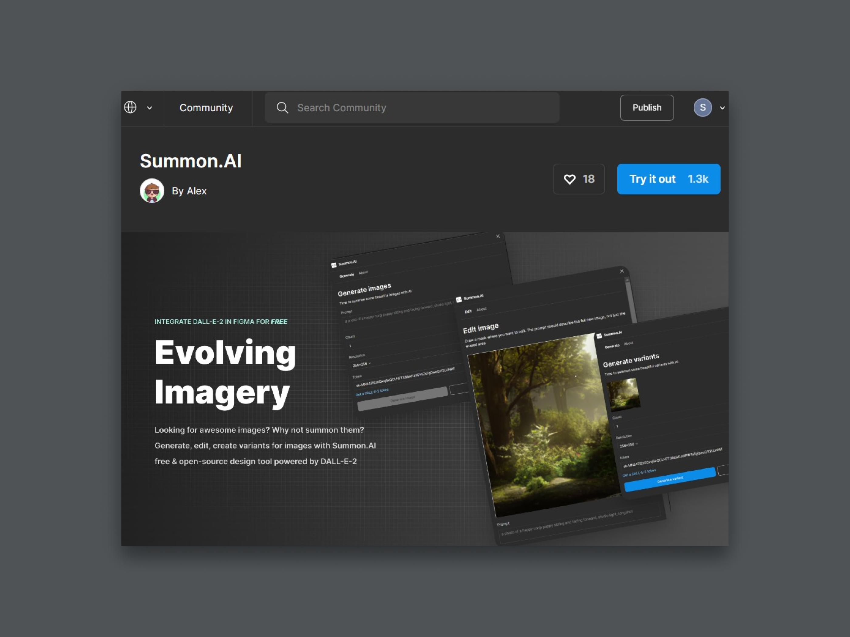 Summon.AI - Generate, edit and create image variants | Prototypr Toolbox