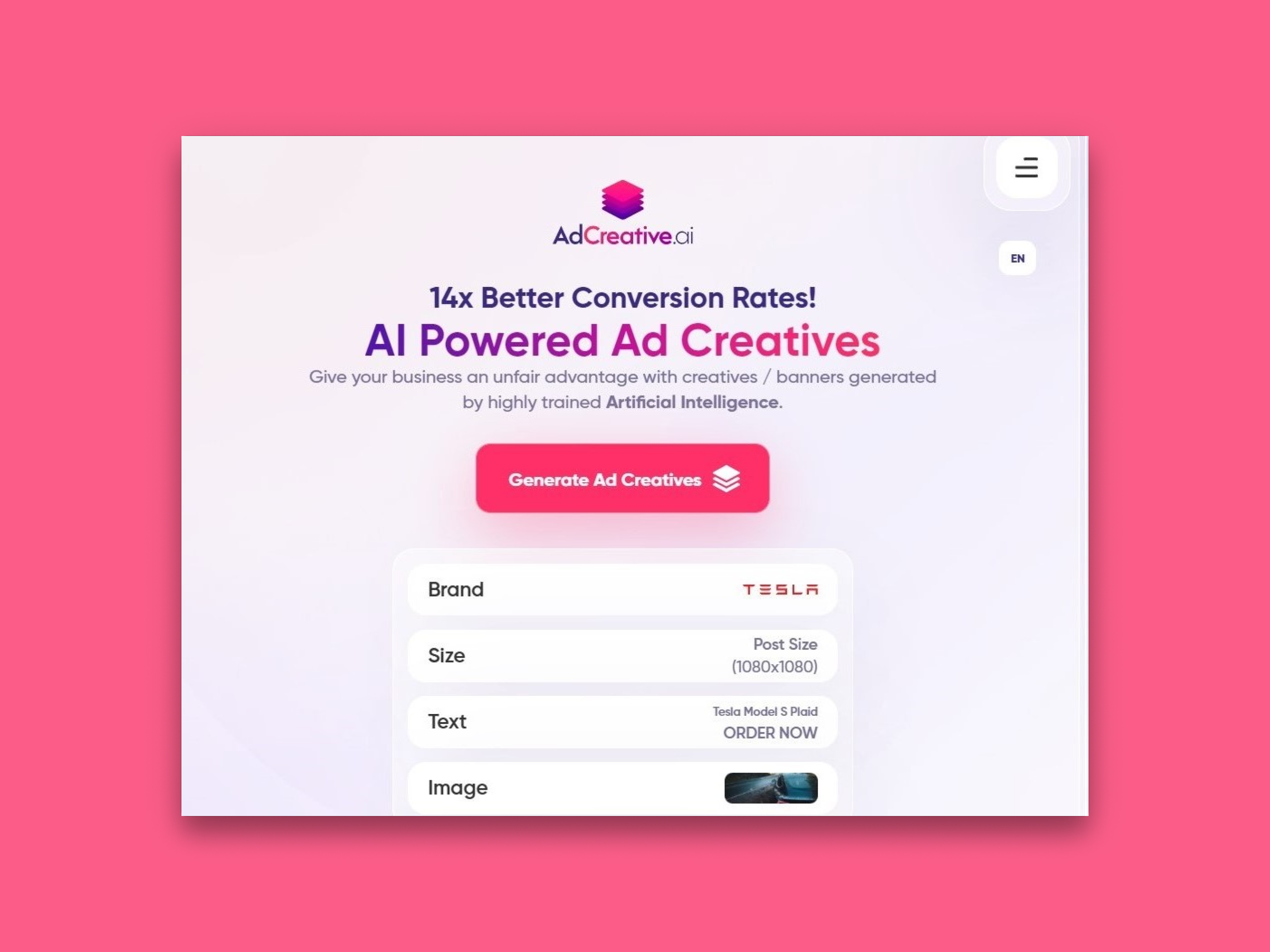 AdCreative.ai v2 - AI-Powered Ad Generator