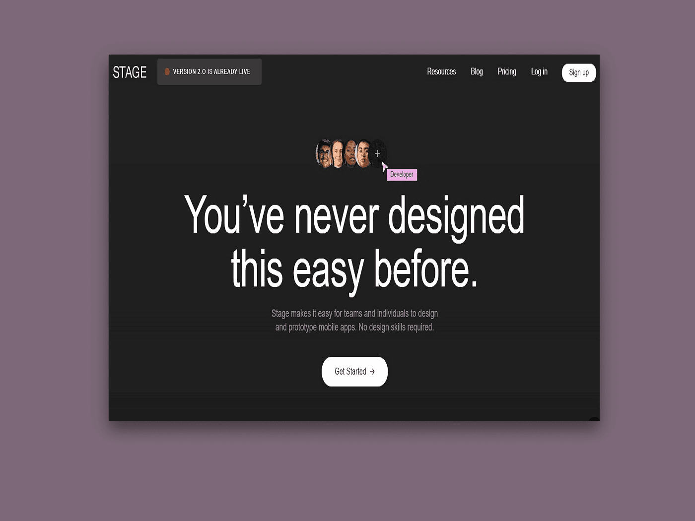 Stage – Wireframe and prototyping tool for mobile apps