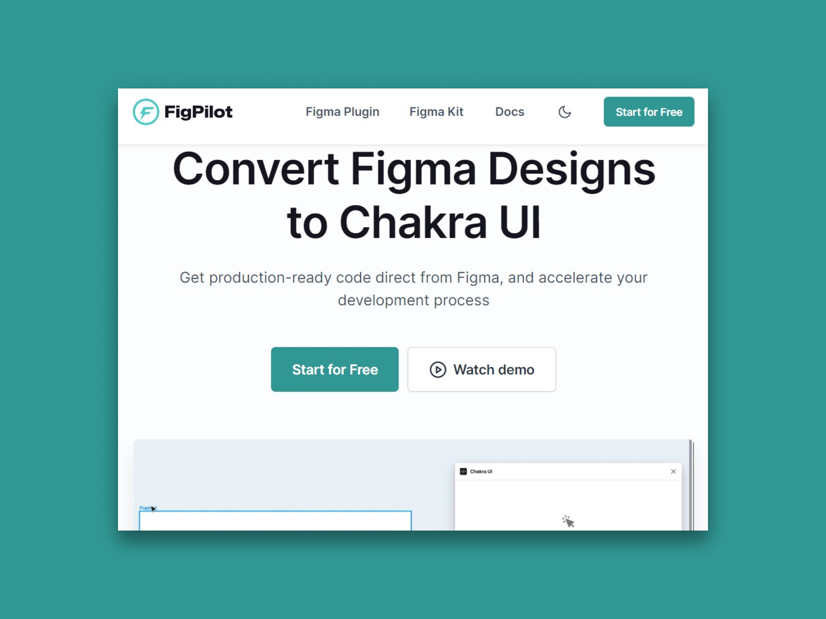 Chakra FigPilot - Convert Figma designs into Chakra UI code