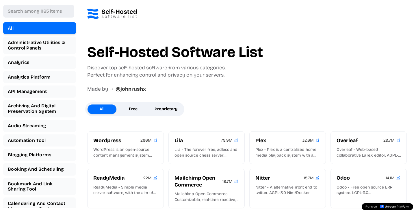 Self Hosted Software | Prototypr Toolbox
