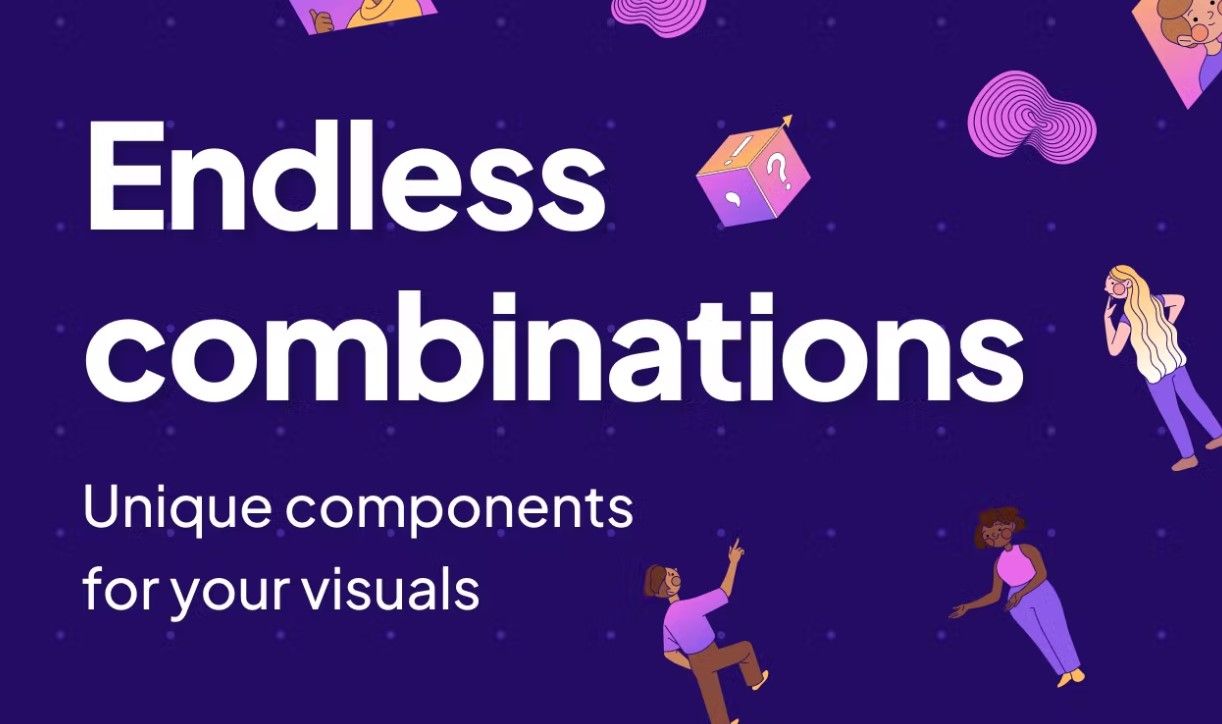 Illustration Builder for Figma - Toolkit with 300+ Components