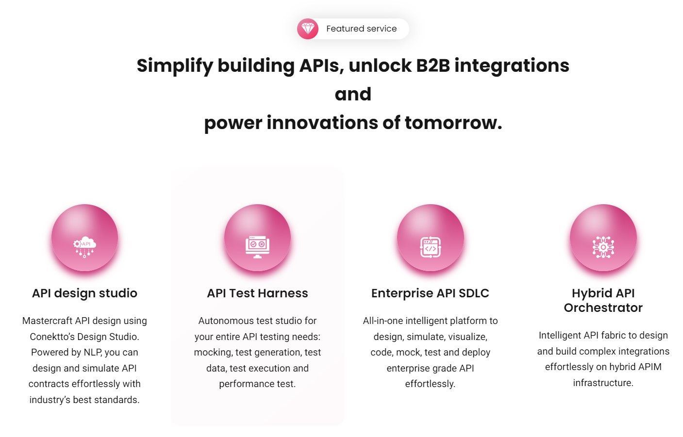 Conektto API-First Design Studio