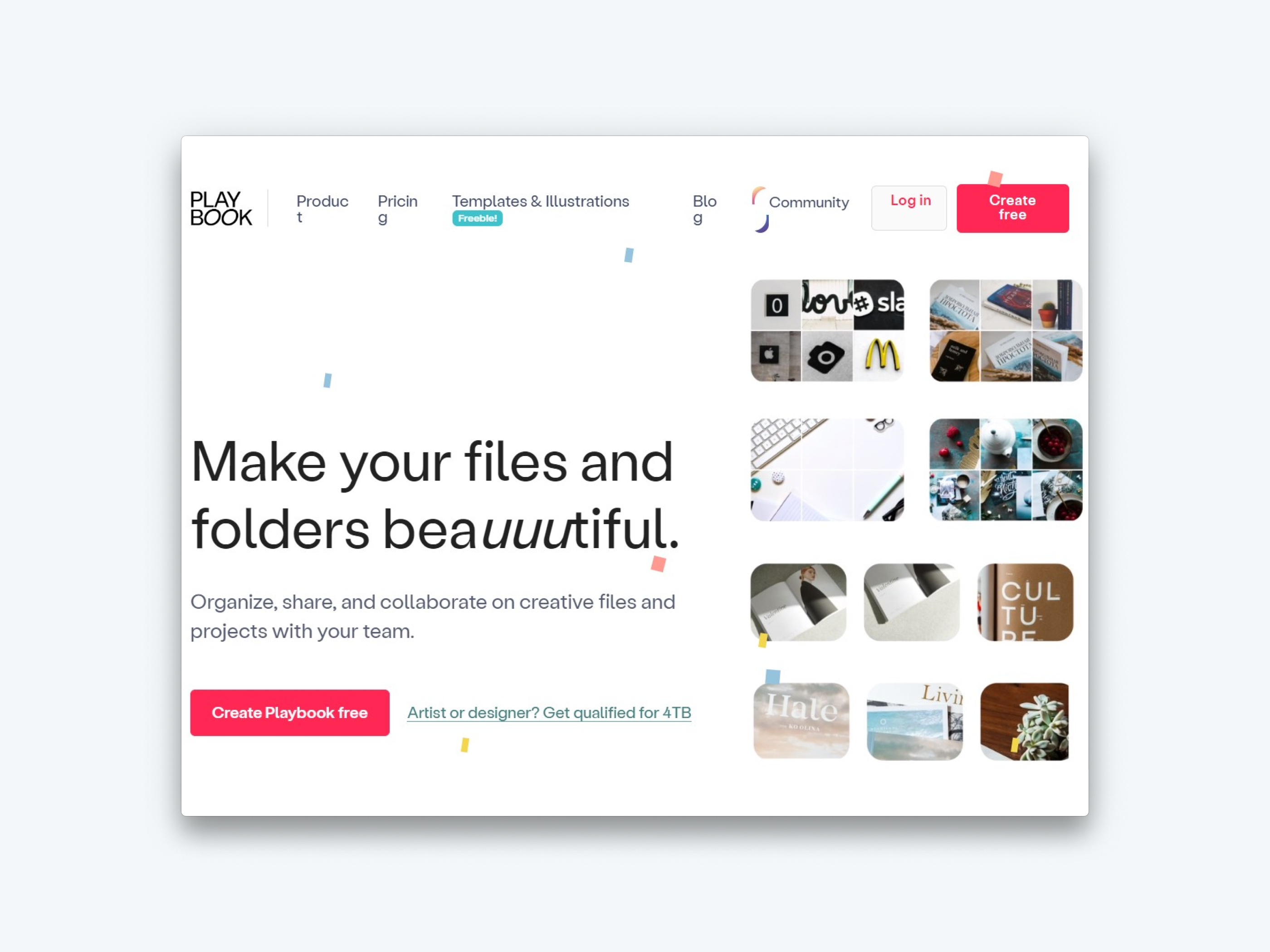 Playbook - Visual Cloud Storage for Creatives