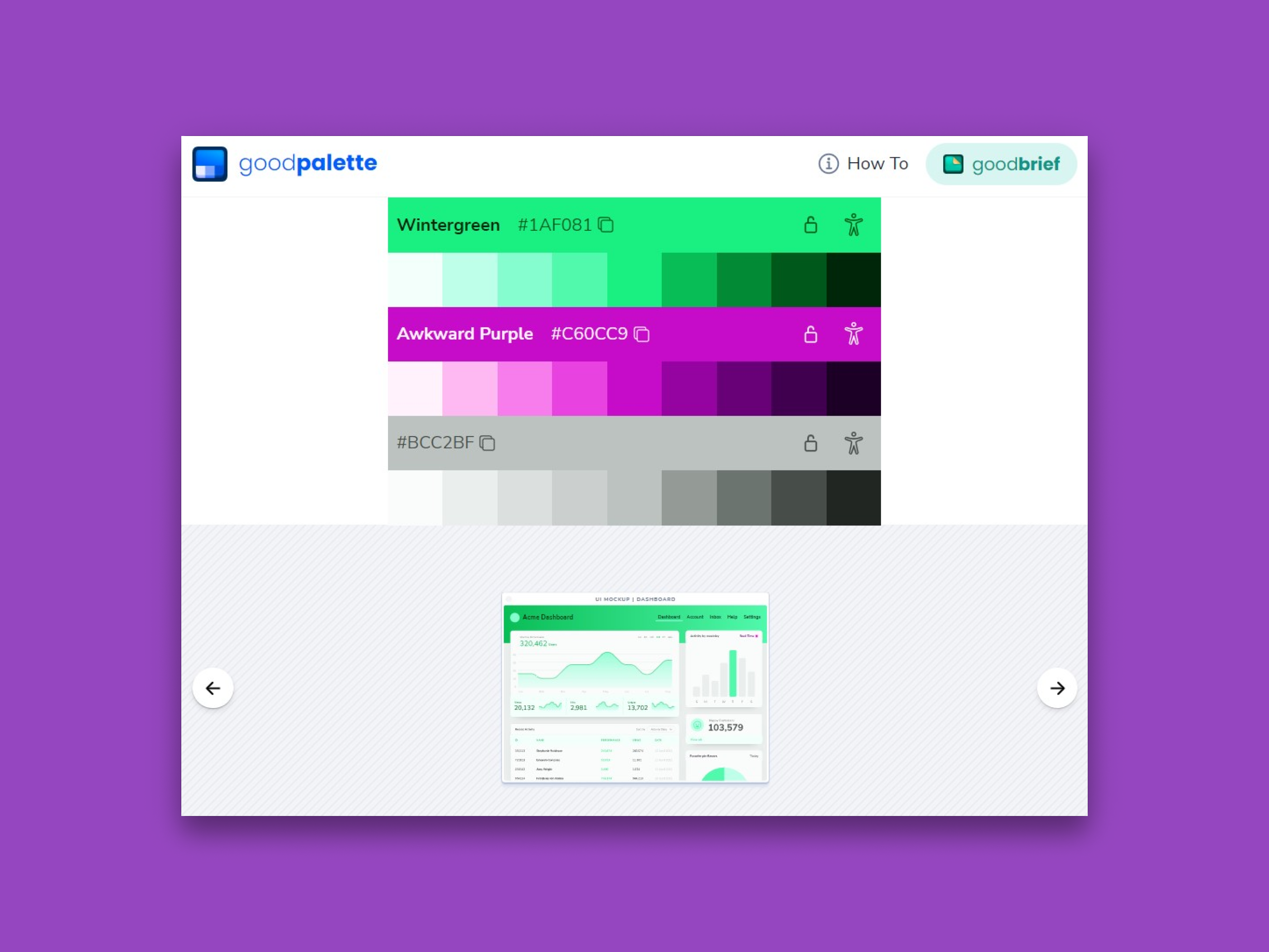 Goodpalette - Colour Palette Generator