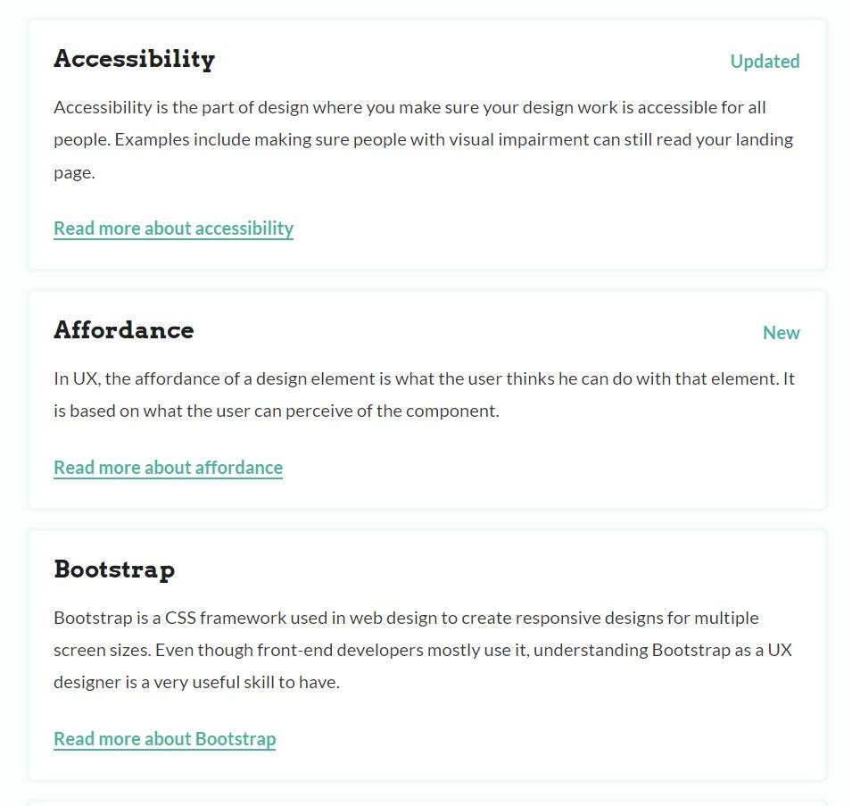 UX Dictionary - Community-driven UX resource