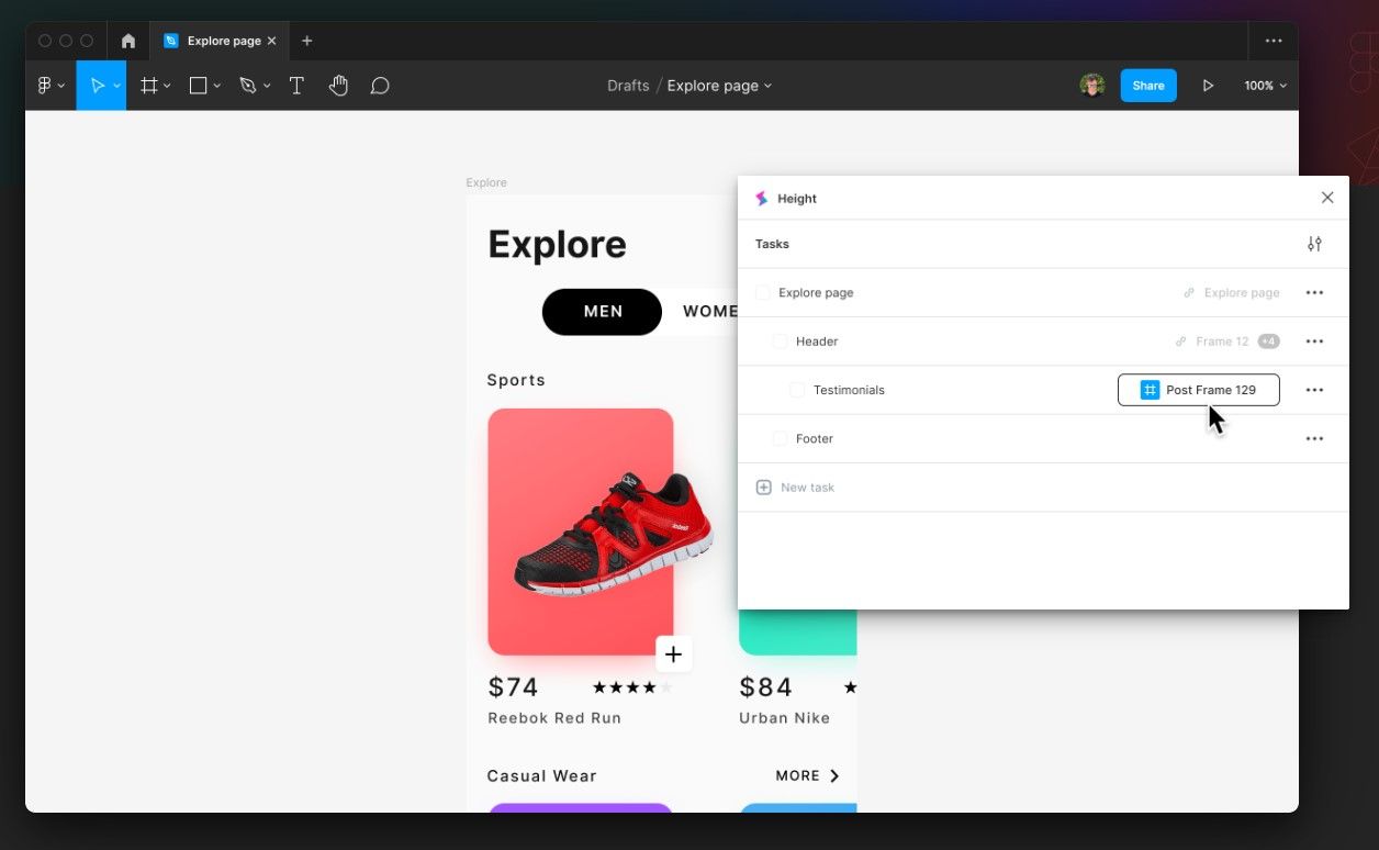 Height + Figma - A Figma plugin for faster collaboration
