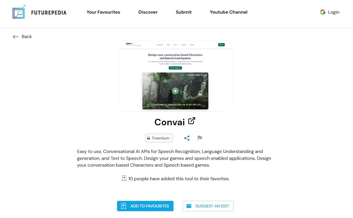 Futurepedia - Updated & curated catalog of AI tools with verified quality