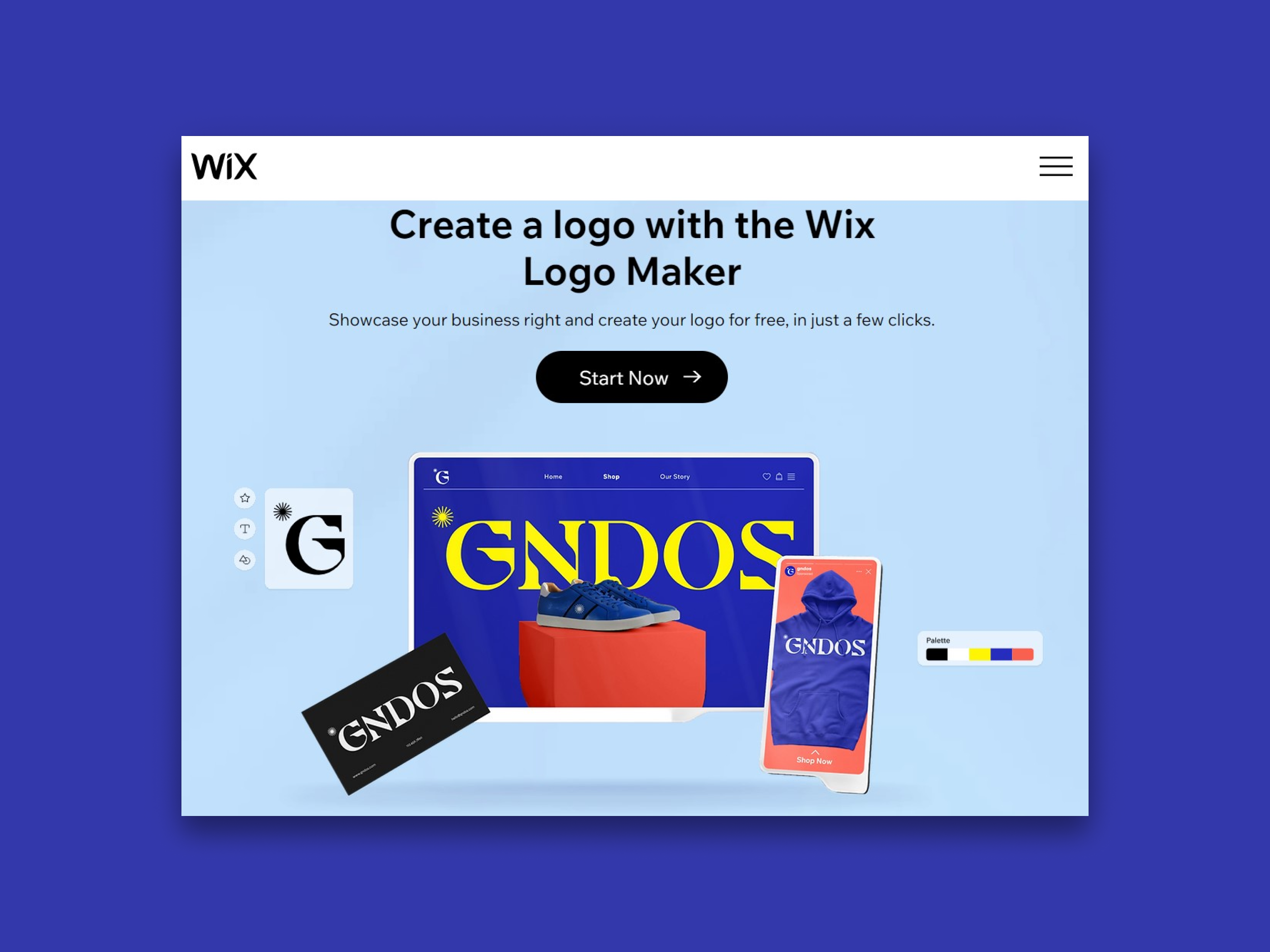 Wix Logo Maker - AI-powered tool