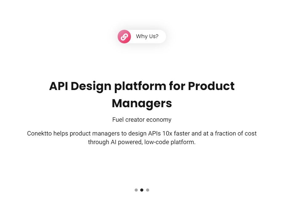 Conektto API-First Design Studio