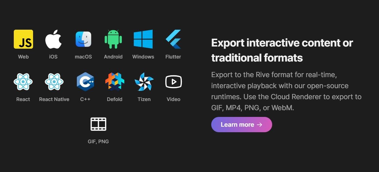 Rive for macOS - A new type of graphic design editor