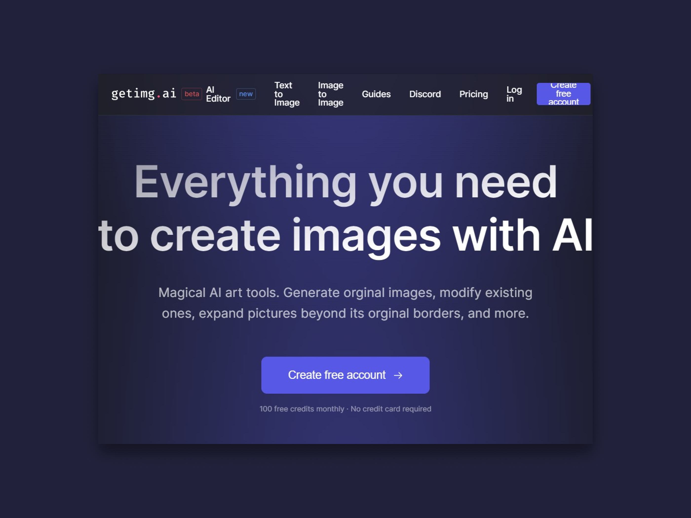 getimg.ai - A collection of AI-powered tools | Prototypr Toolbox