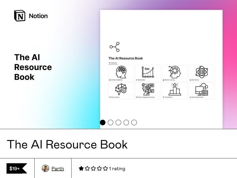 The AI Resource Book - Level up your skills and become an AI master