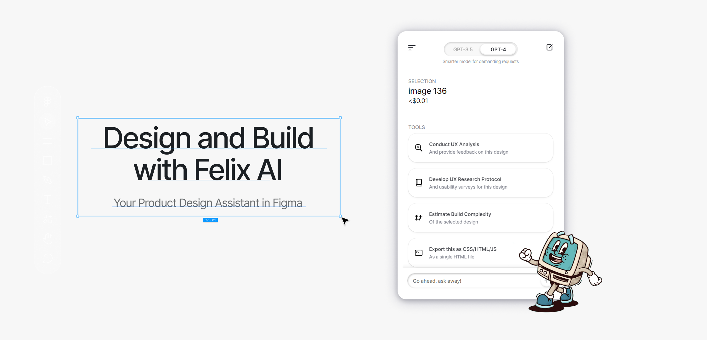 Felix AI for Figma - design assistant plugin | Prototypr Toolbox
