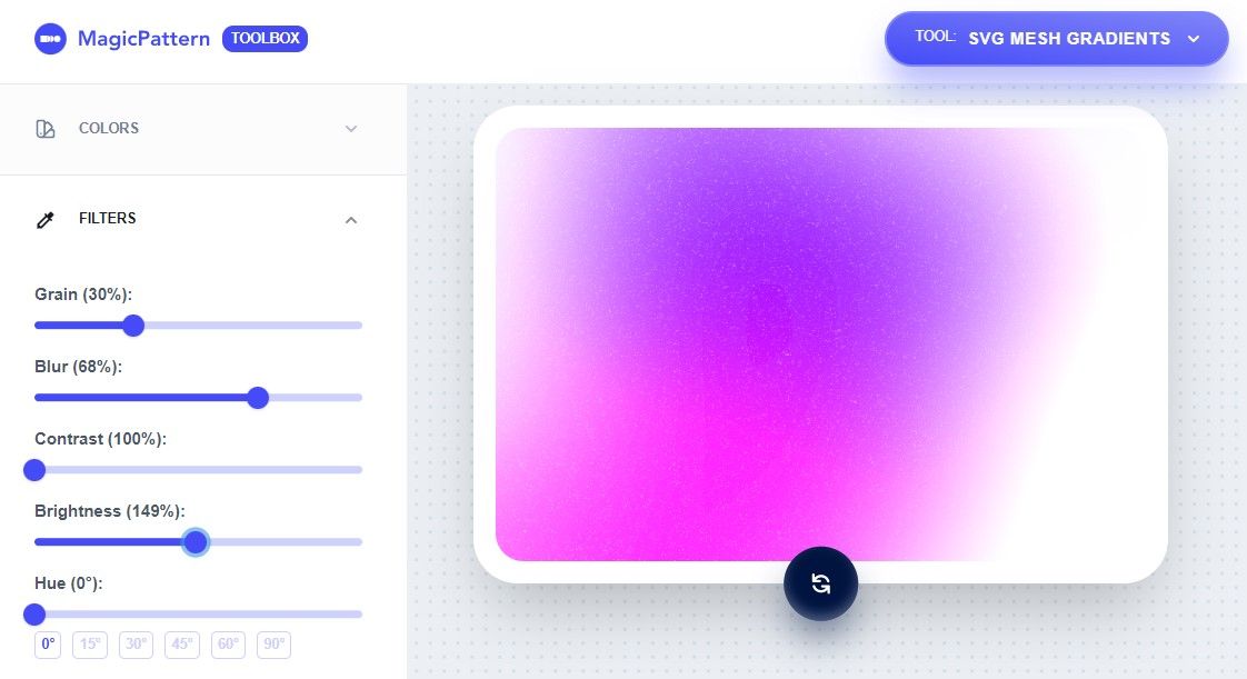 Svg Mesh Gradient Generator Unique Customizable Svg Mesh Gradients