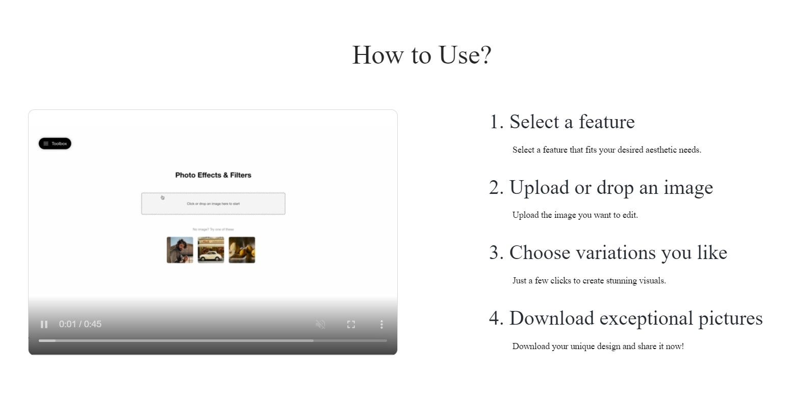 Boolpic - An AI-powered toolkit transforming your pictures in seconds