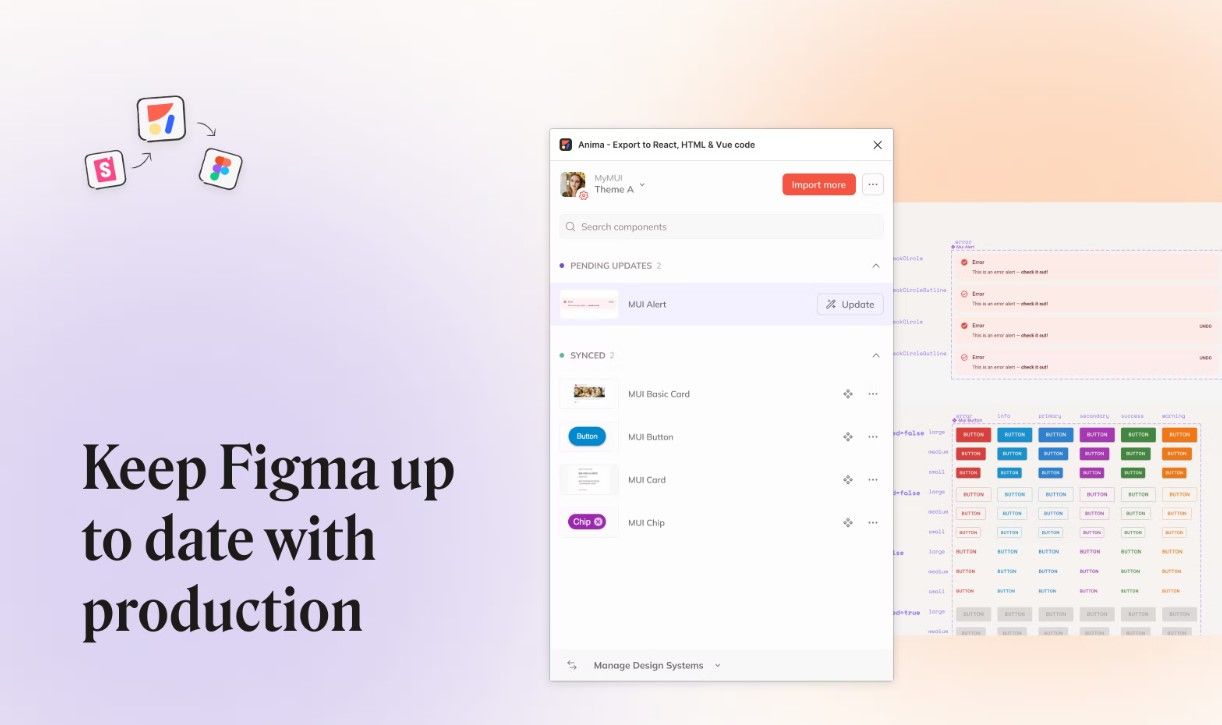 Design System Automation by Anima