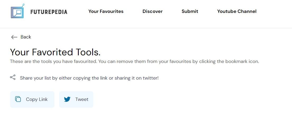 Futurepedia - Updated & curated catalog of AI tools with verified quality