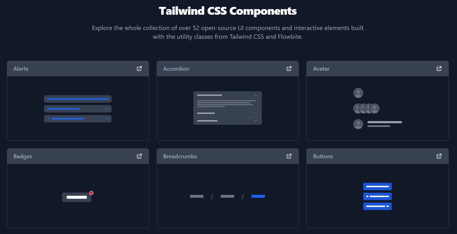 Flowbite 20 Open Source Tailwind Css Ui Library