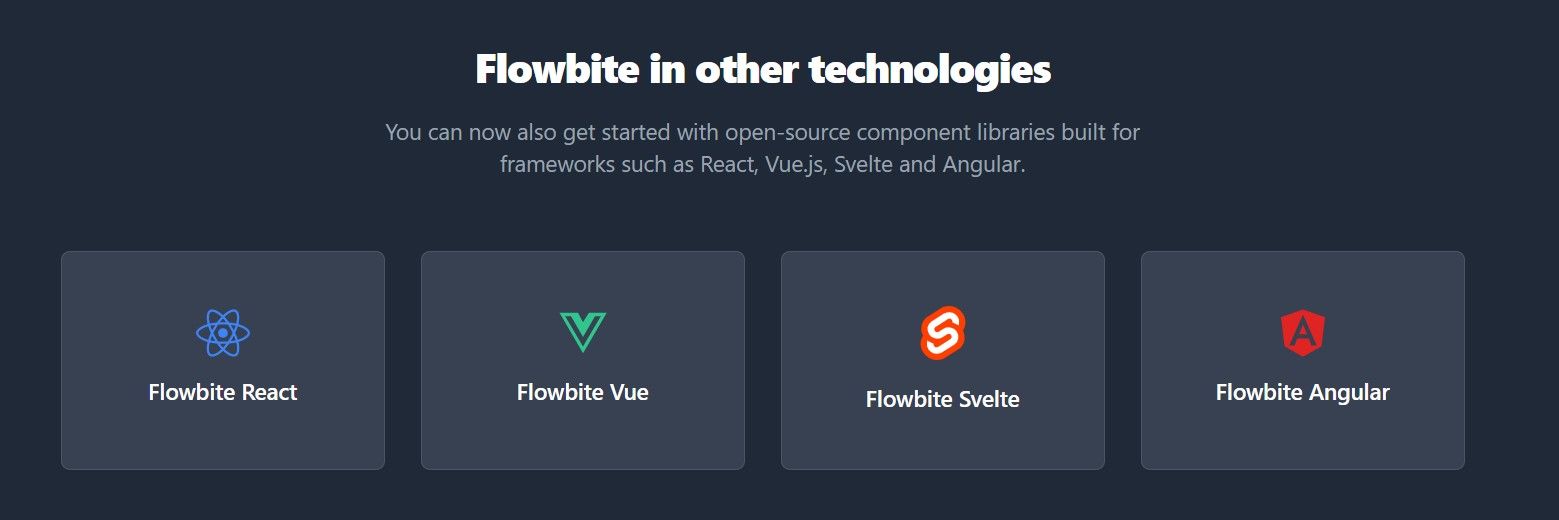 Flowbite 2.0 - Open-source Tailwind CSS UI library
