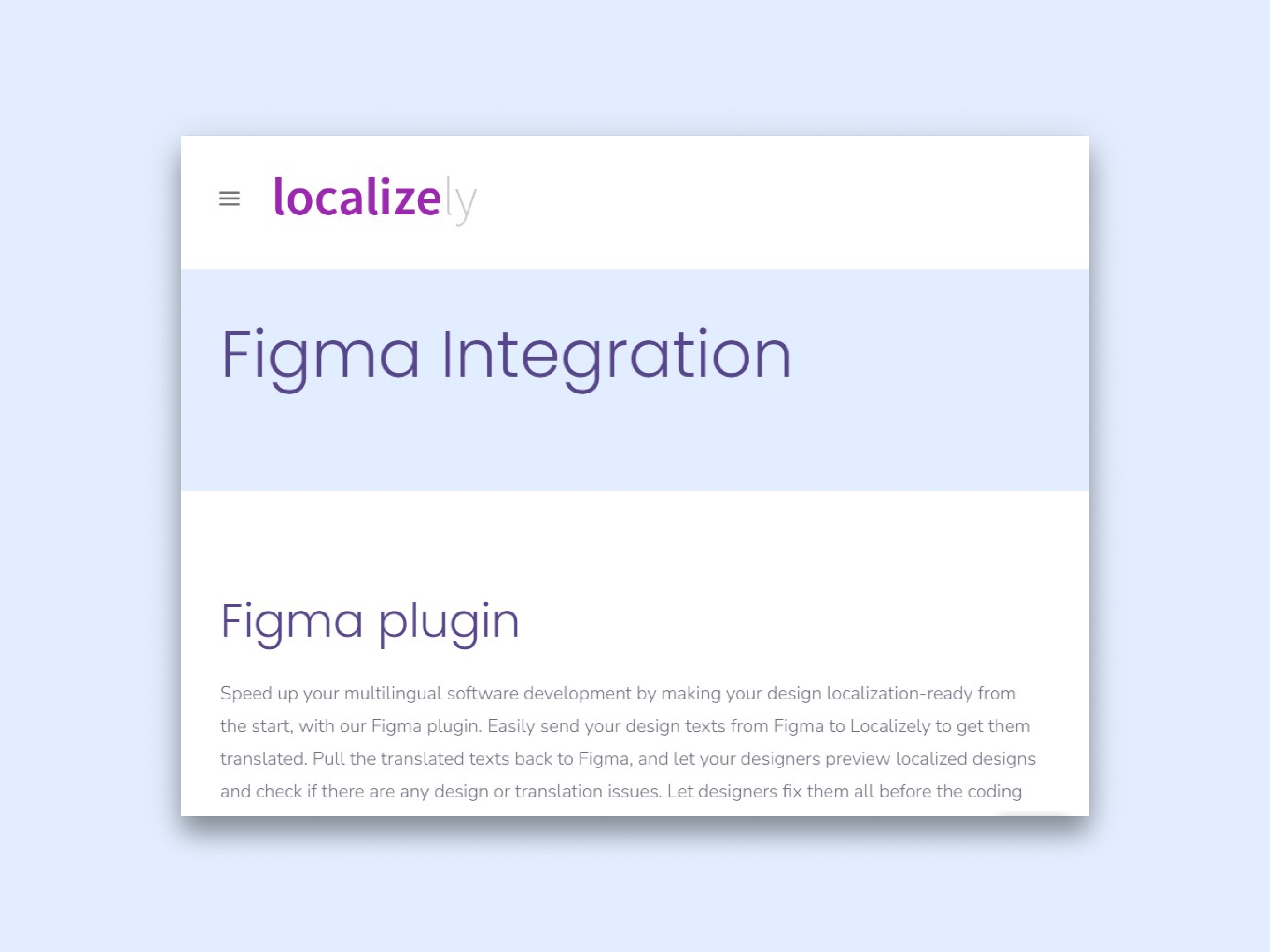 Localizely - A Figma plugin to design multilingual apps | Prototypr Toolbox