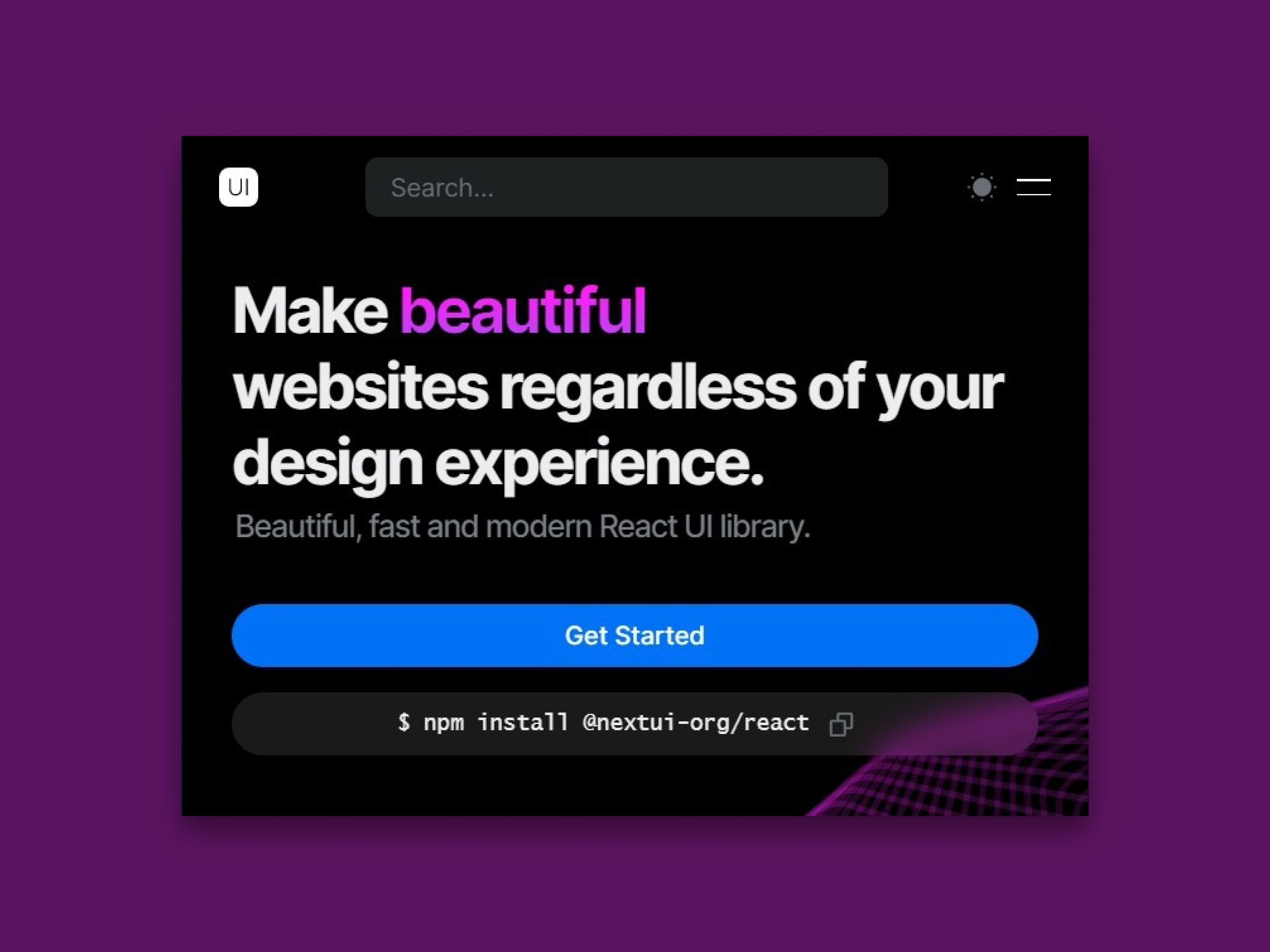 Nextui React Ui Library Prototypr Toolbox