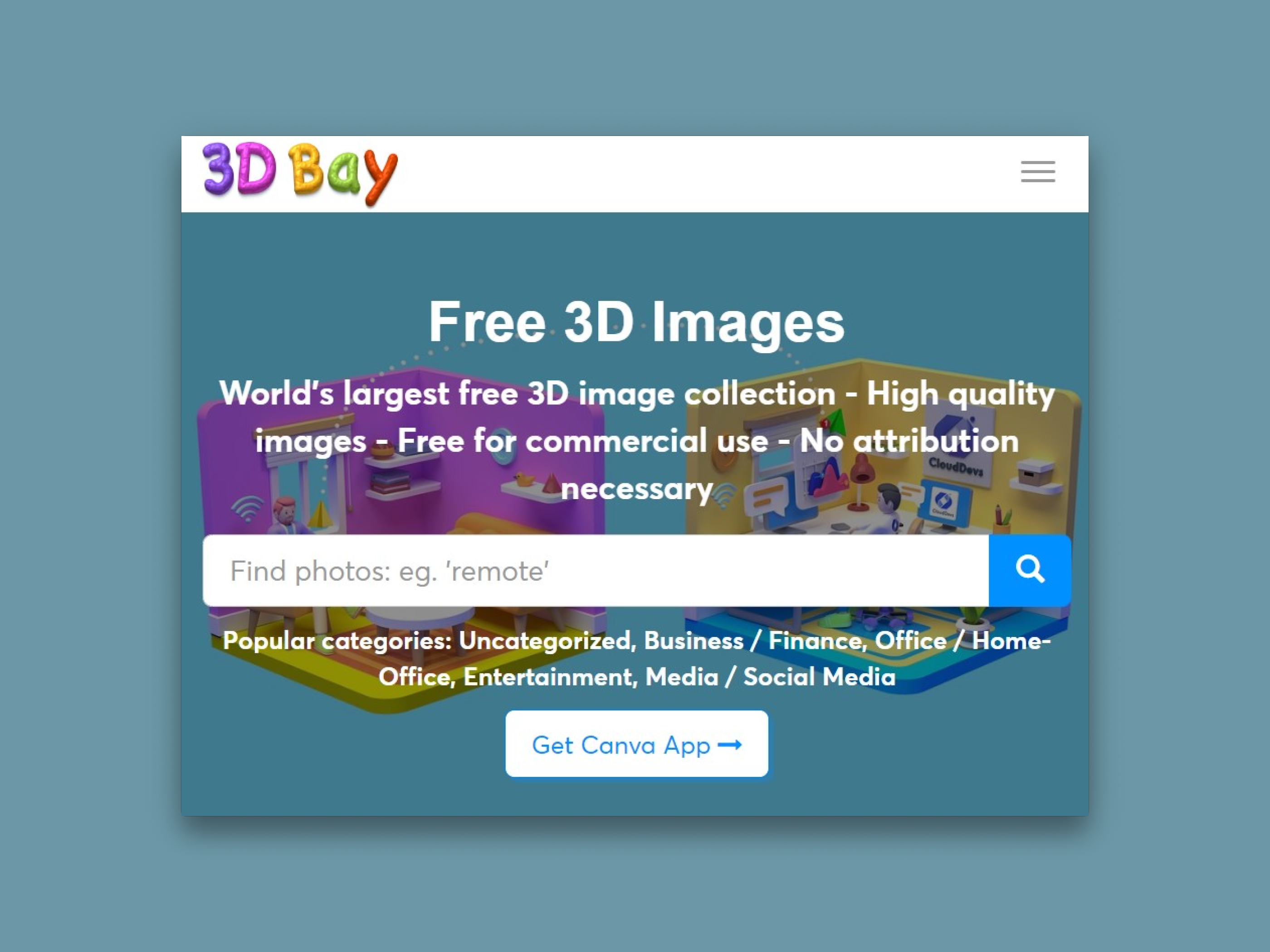 3D Bay - 3D Stock Images