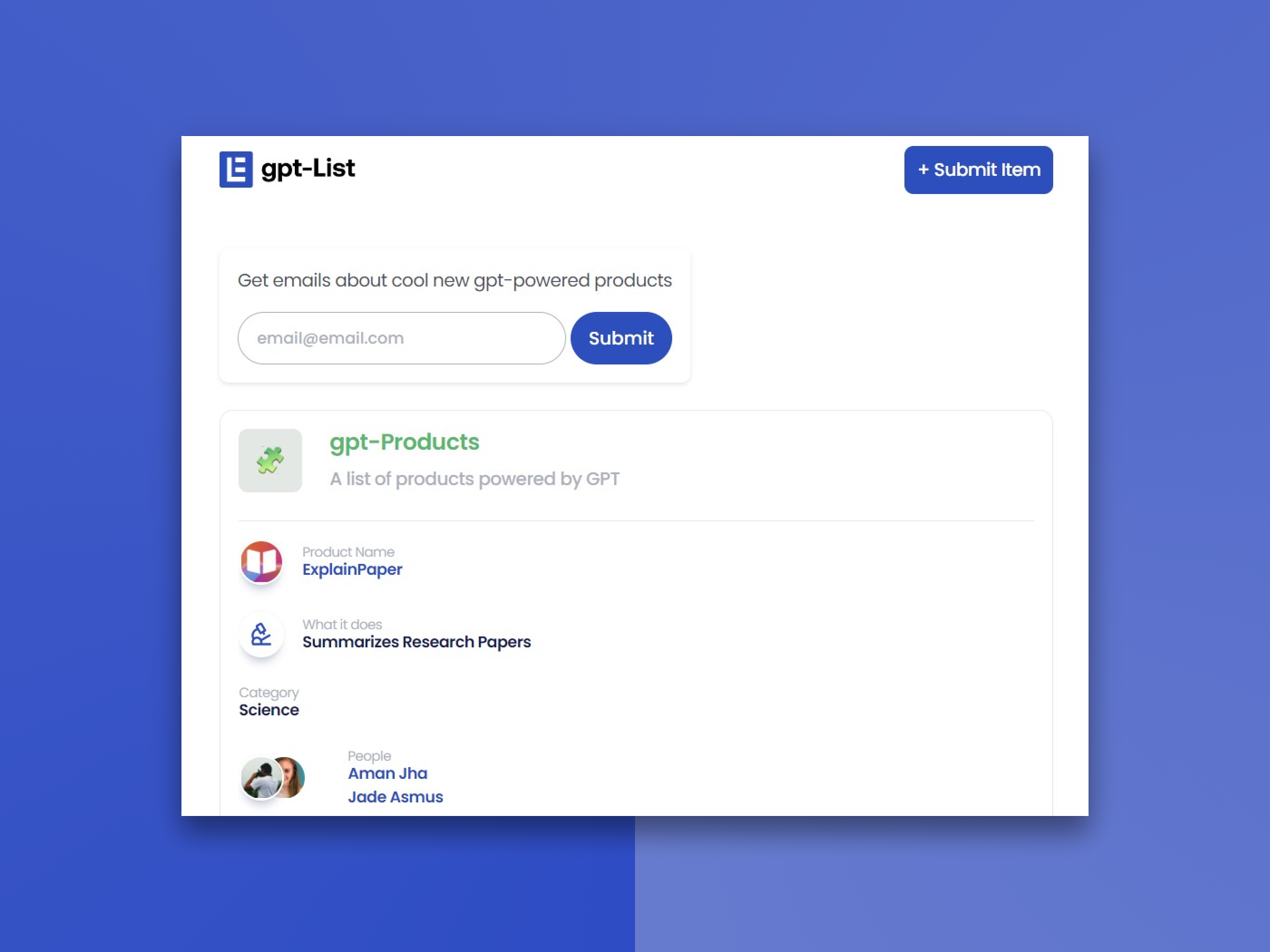 gpt-List - A list of curated GPT-powered tools | Prototypr Toolbox