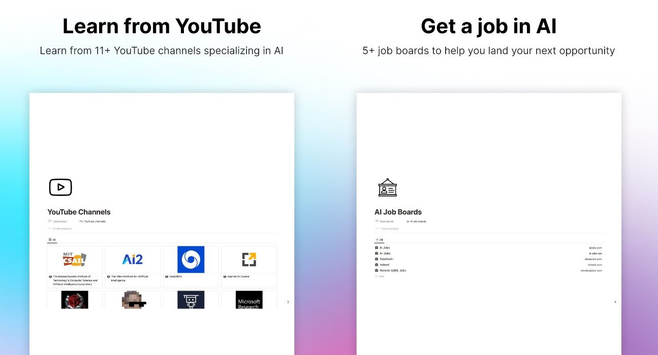 The AI Resource Book - Level up your skills and become an AI master