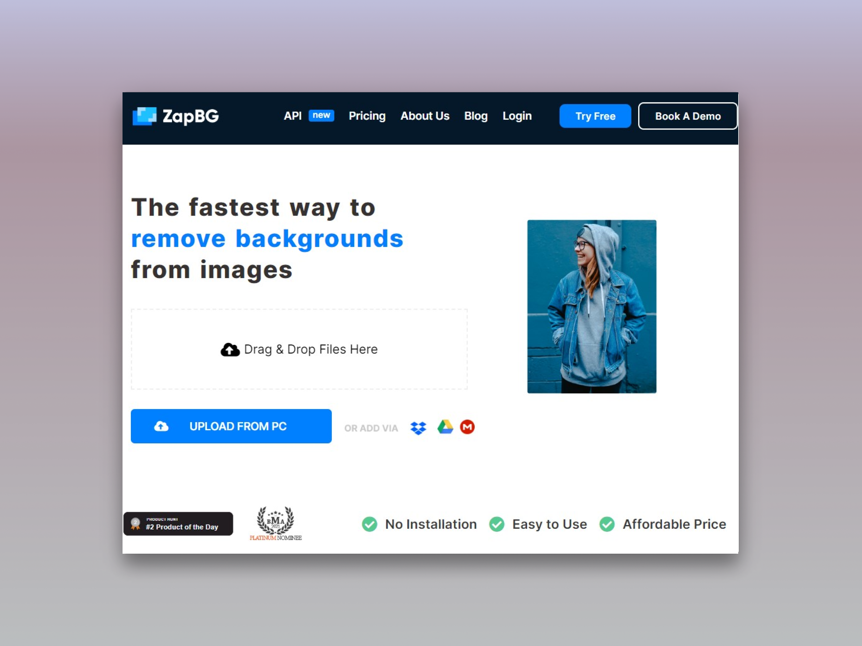 ZapBG 2.0 - Remove backgrounds in seconds