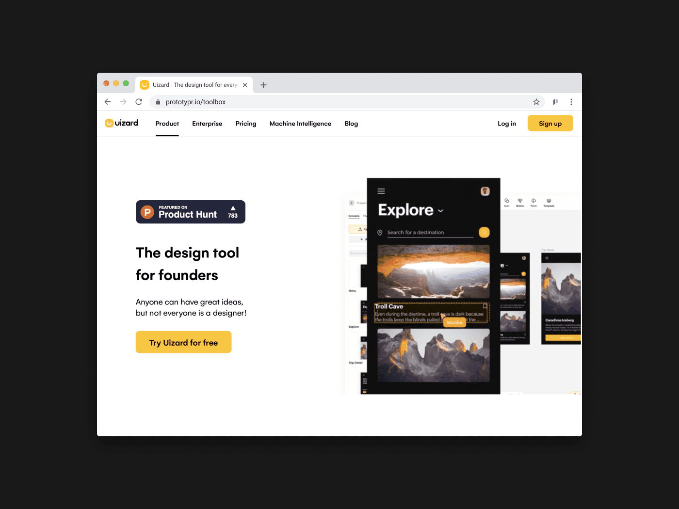 Uizard - AI-Powered Wireframing Tool - Prototypr.io | Prototypr Toolbox