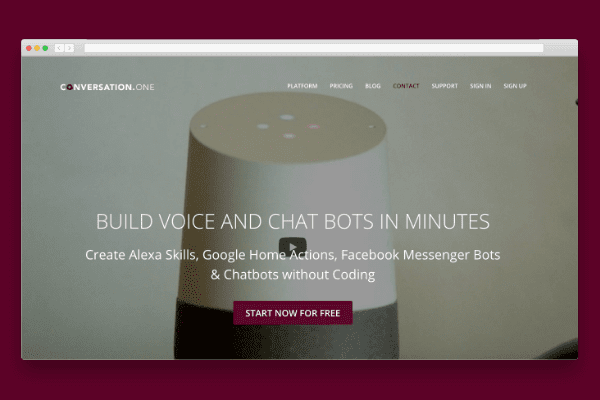 Conversation.One - Prototypr | Prototyping | Prototypr Toolbox