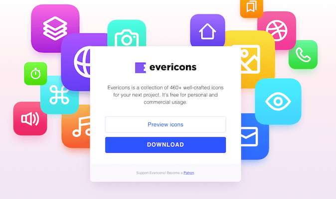 Evericons - Prototypr | Prototyping | Prototypr Toolbox