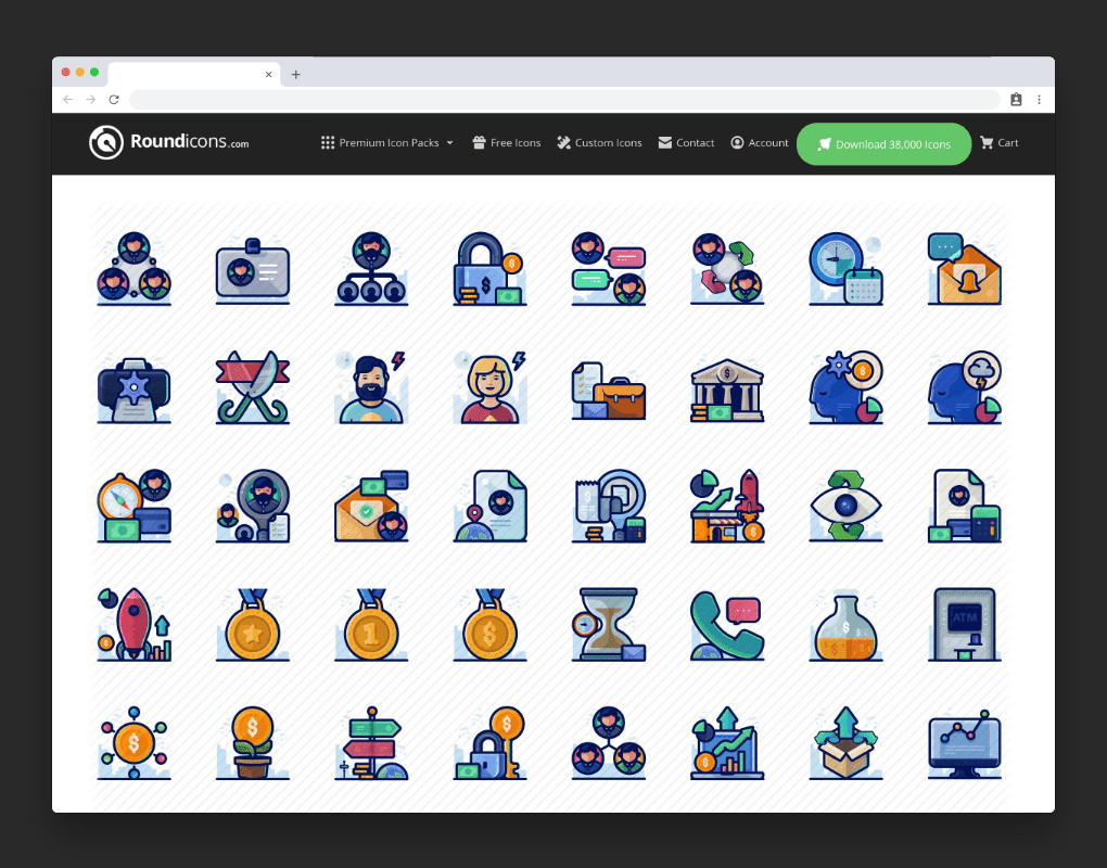 1000 Detailed Creative Icons - Prototypr | Prototyping | Prototypr Toolbox