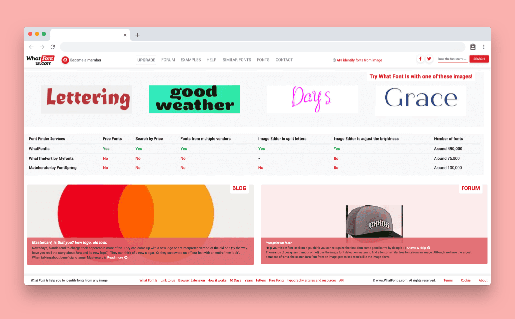 What Font Is - Prototypr | Prototyping | Prototypr Toolbox