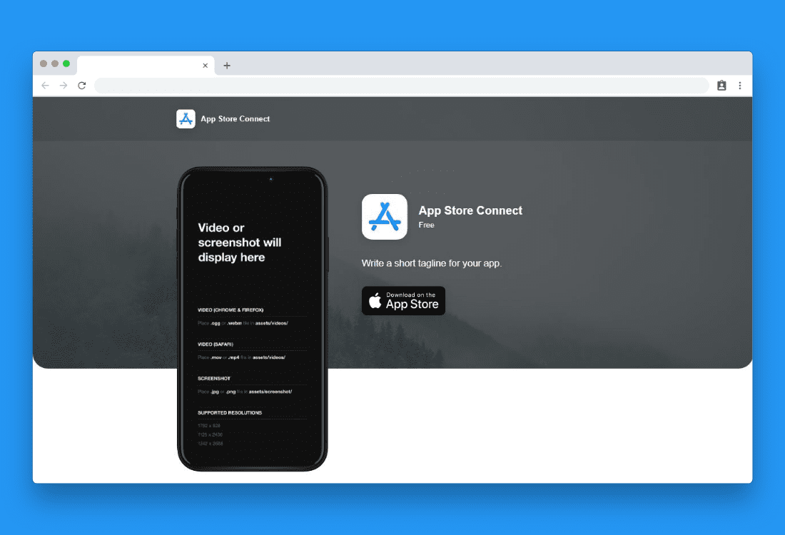 Automatic App Landing Page - Prototypr | Prototyping | Prototypr Toolbox