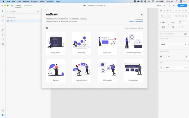 unDraw for XD - Prototypr | Prototyping